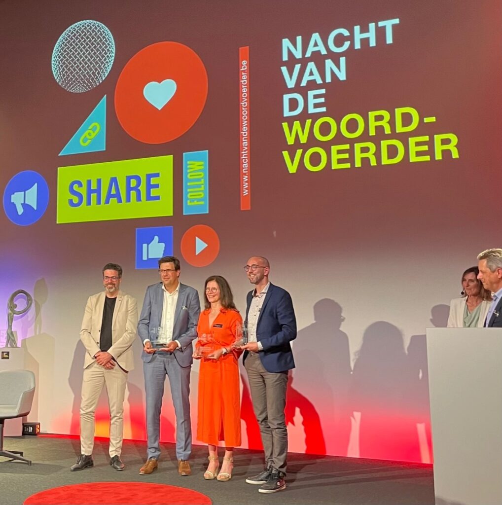 Yves Stevens verkozen tot Woordvoerder van het Jaar